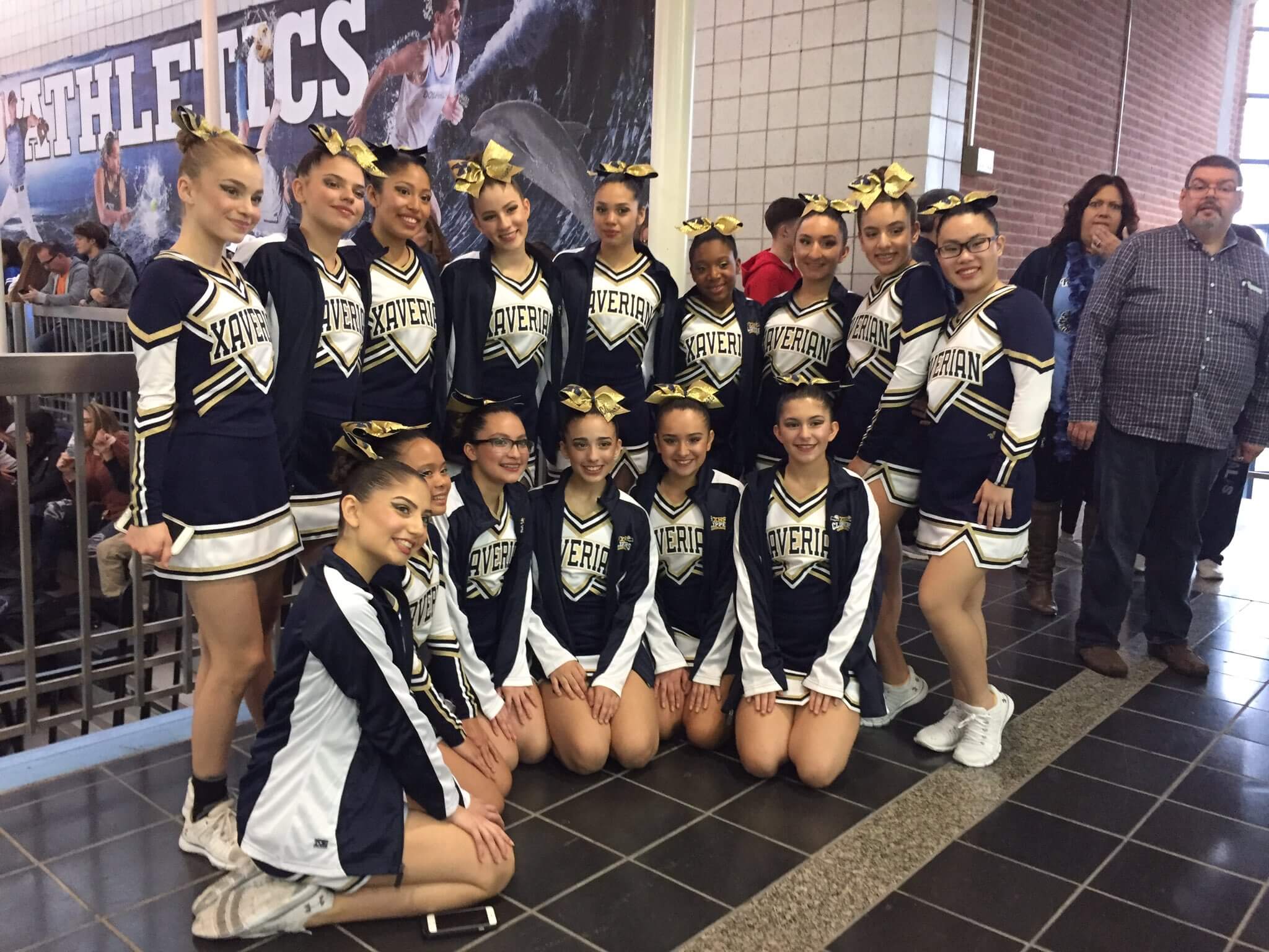 Classic Clipper pride as Xaverian cheerleaders compete for the first ...