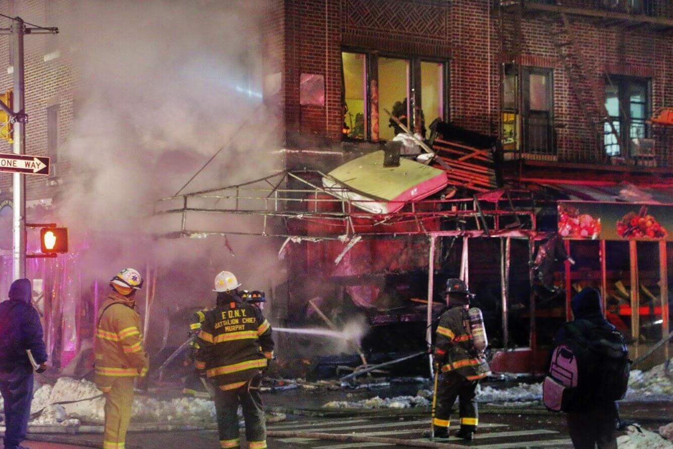 Late night fire engulfs Bay Ridge market - The Brooklyn Home Reporter