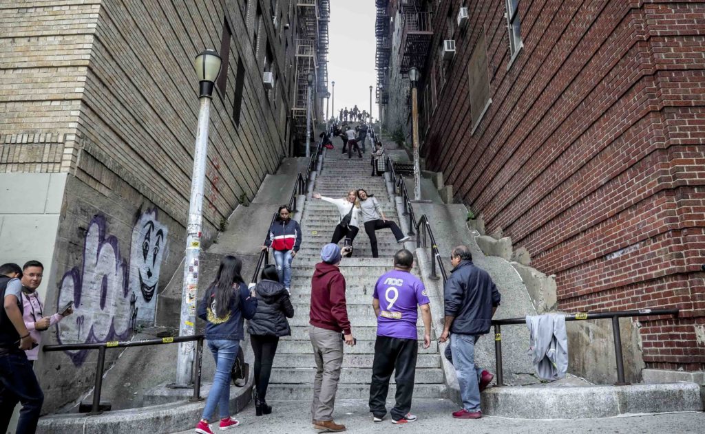 The Joker would love these step streets in Bay Ridge - The Brooklyn ...