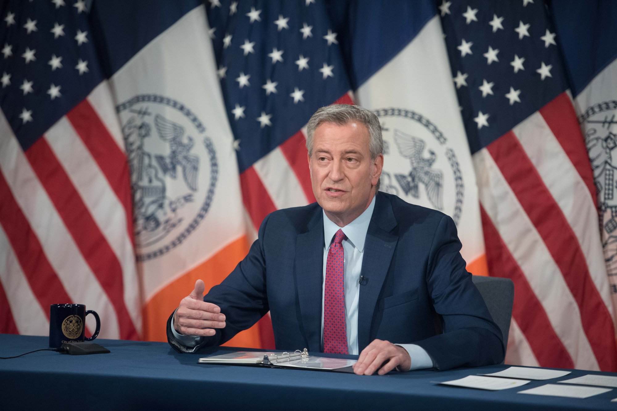De Blasio calls for line of duty death benefits for city employees who ...