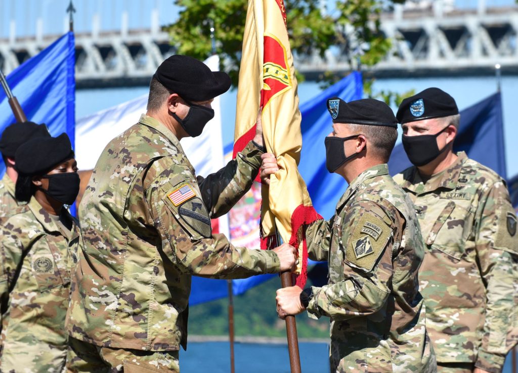 Col. Martin takes command of Fort Hamilton