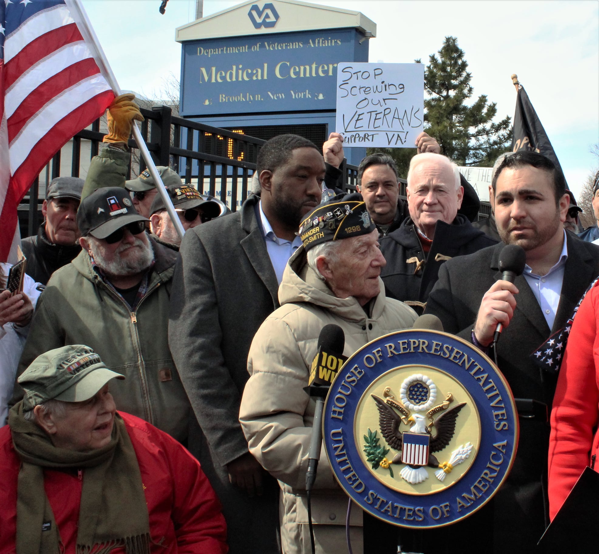 Veterans rally to save Brooklyn VA Hospital from possible closure - The ...