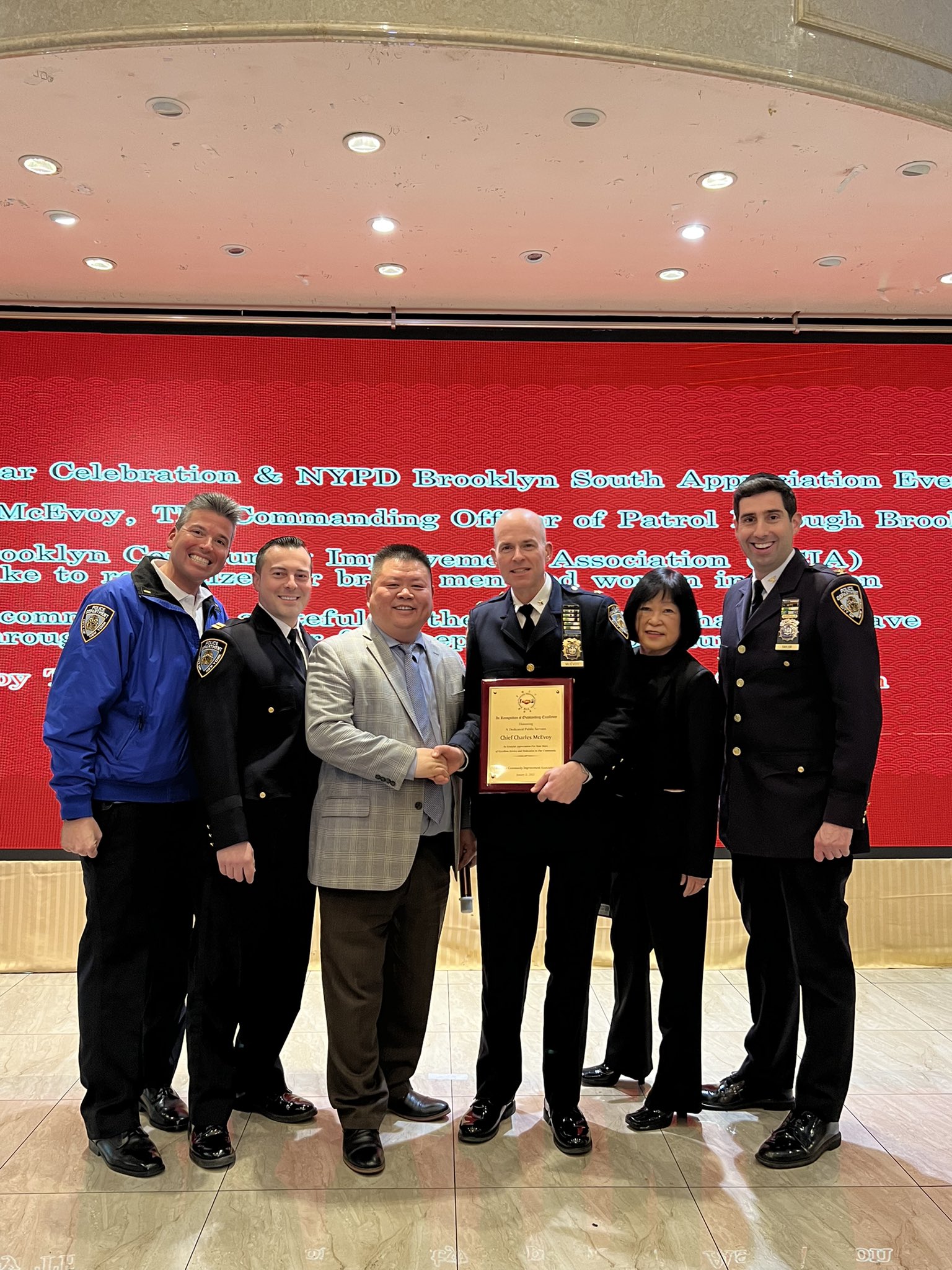 New commander welcomed at NYPD appreciation event - The Brooklyn Home ...