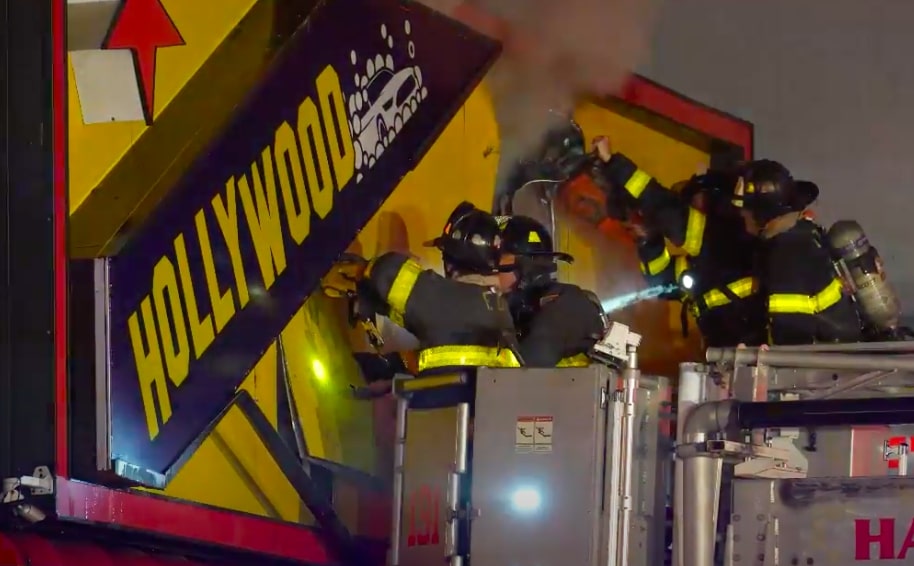 Firefighters hurt in car wash blaze - The Brooklyn Home Reporter