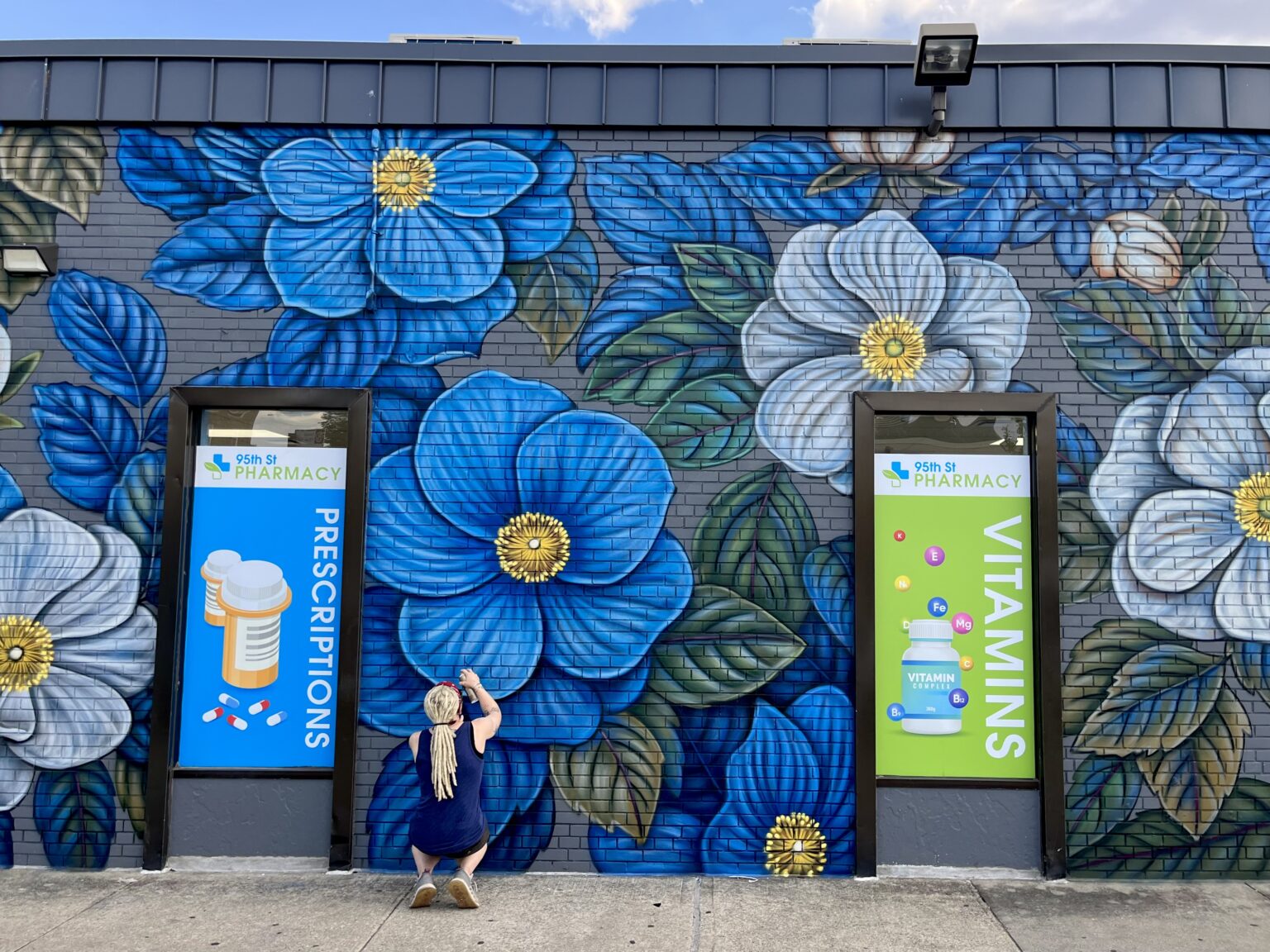 Flower mural brightens Third Avenue - The Brooklyn Home Reporter