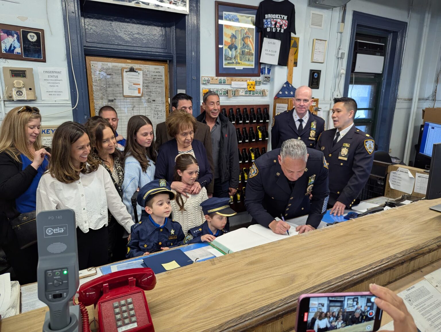 Community says goodbye to Detective Stephen Agosta of the 62nd Precinct ...