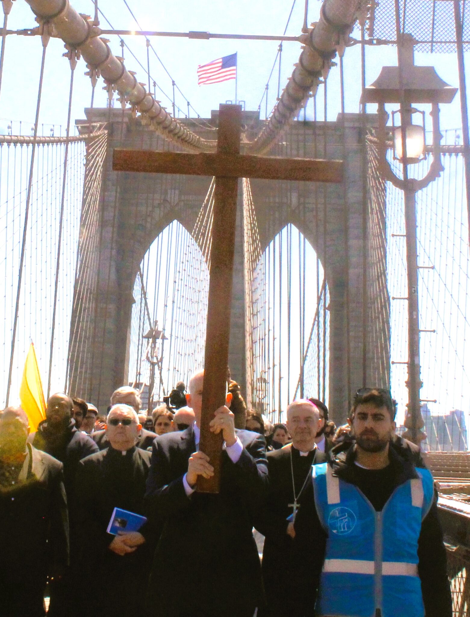 Way of the Cross procession over Brooklyn Bridge - The Brooklyn Home ...