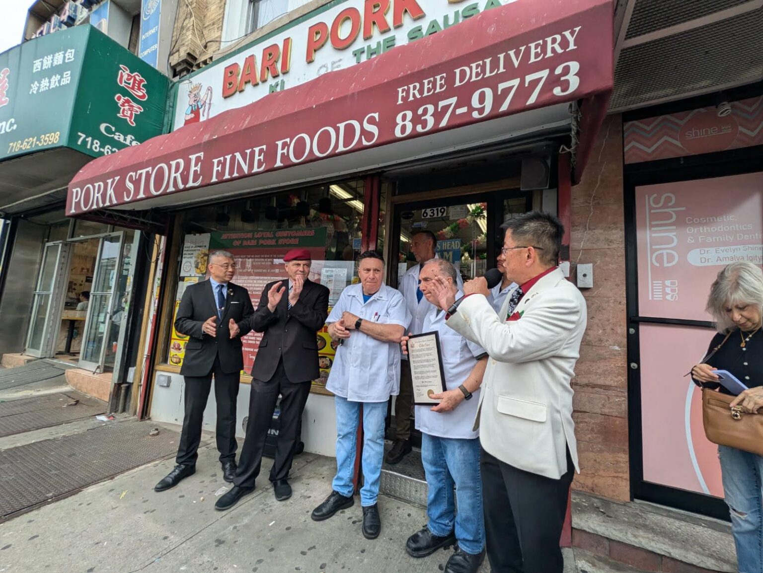 Bari Pork Store officially closes, State Sen. Chan holds thank you ceremony - The Brooklyn Home ...