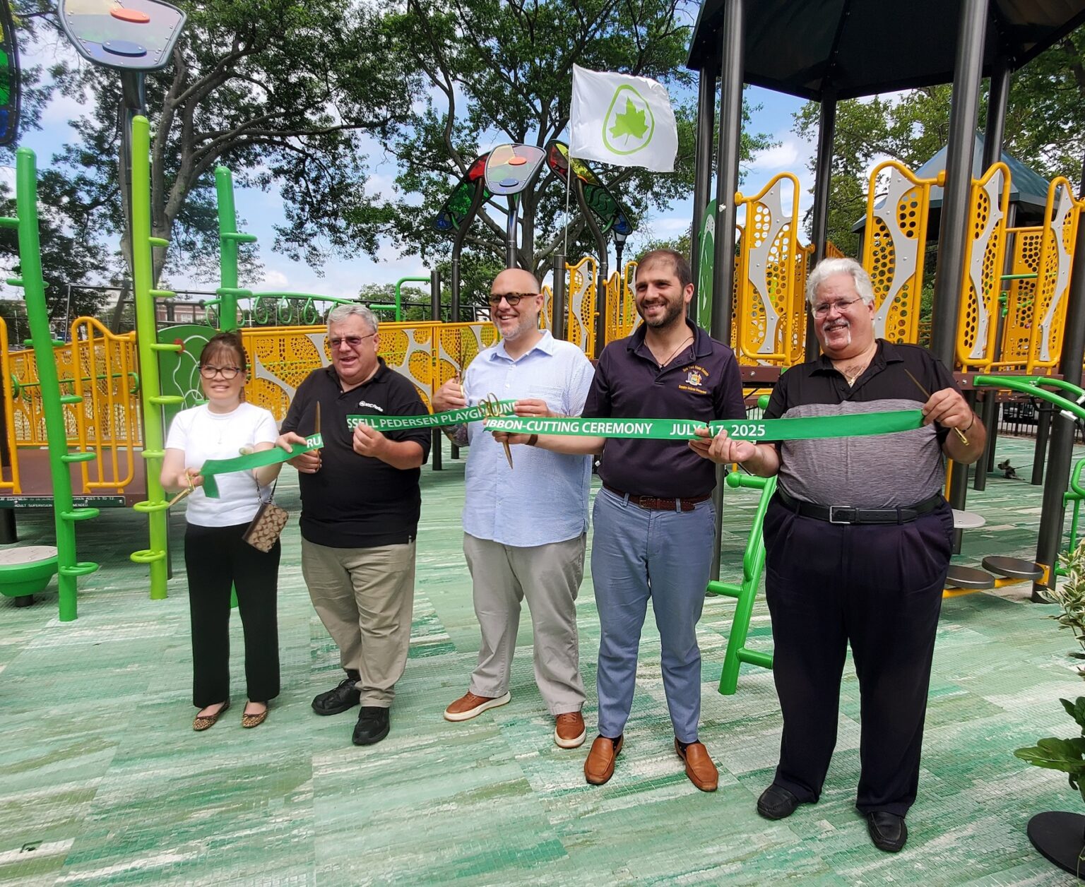 New renovations at Russell Pedersen Playground - The Brooklyn Home Reporter