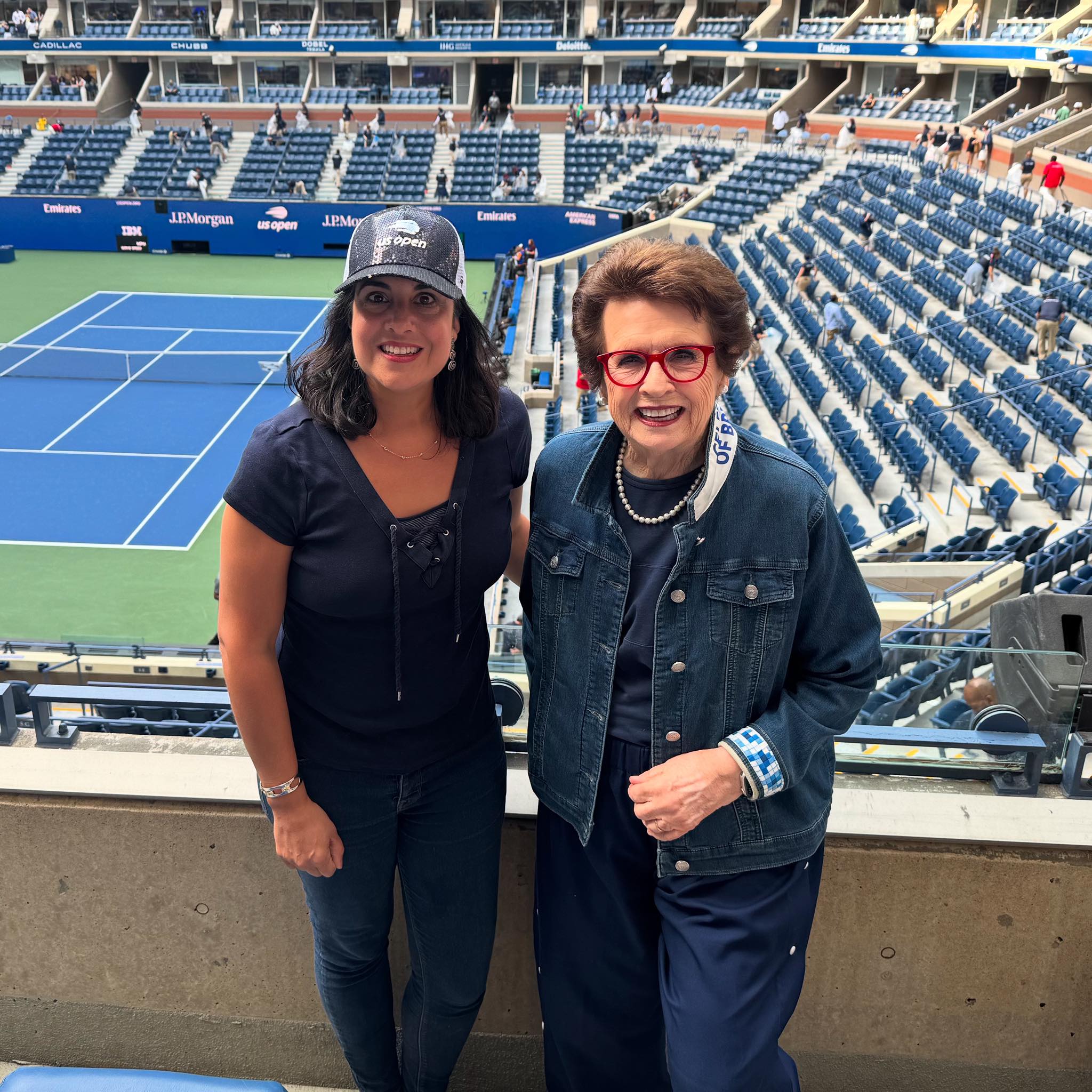 Malliotakis meets Billie Jean King at U.S. Open - The Brooklyn Home ...