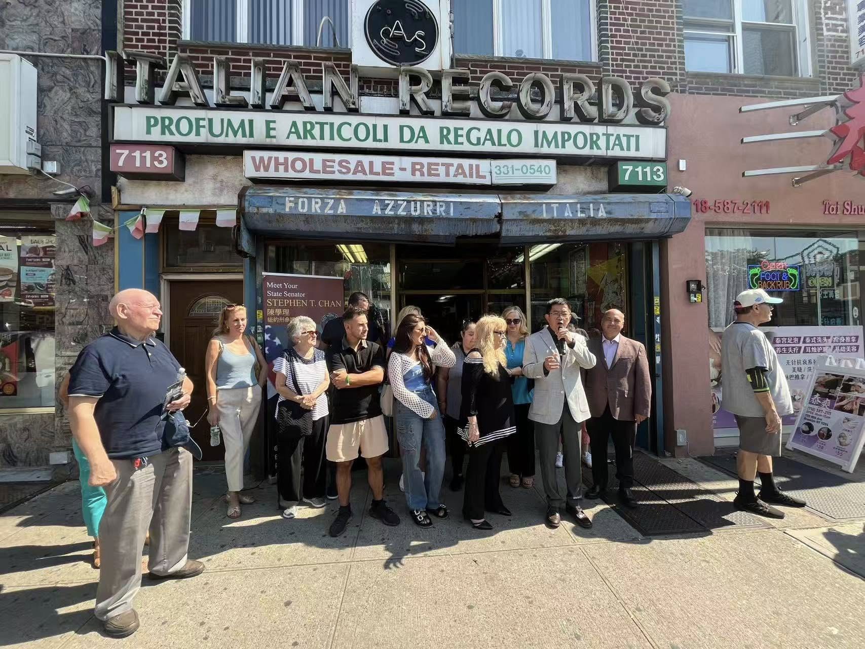 SAS Italian Records receives New York State Empire Award - The Brooklyn ...